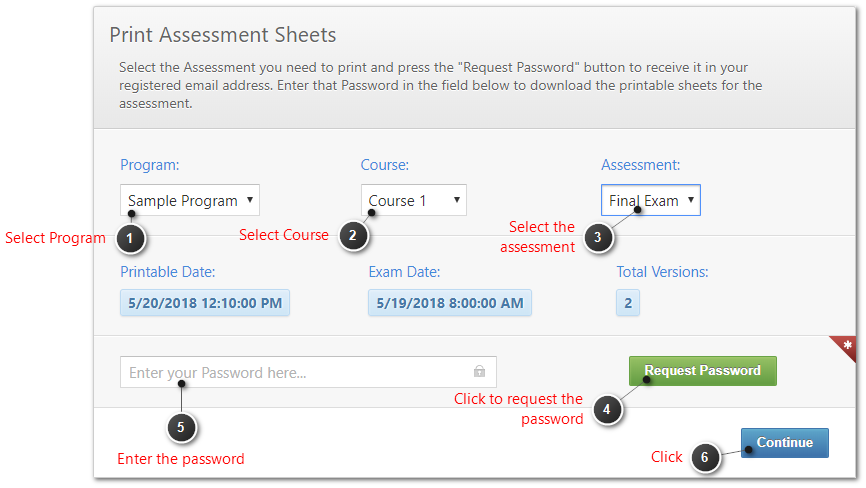 Print Assessments