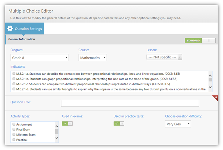 Assessment Questions