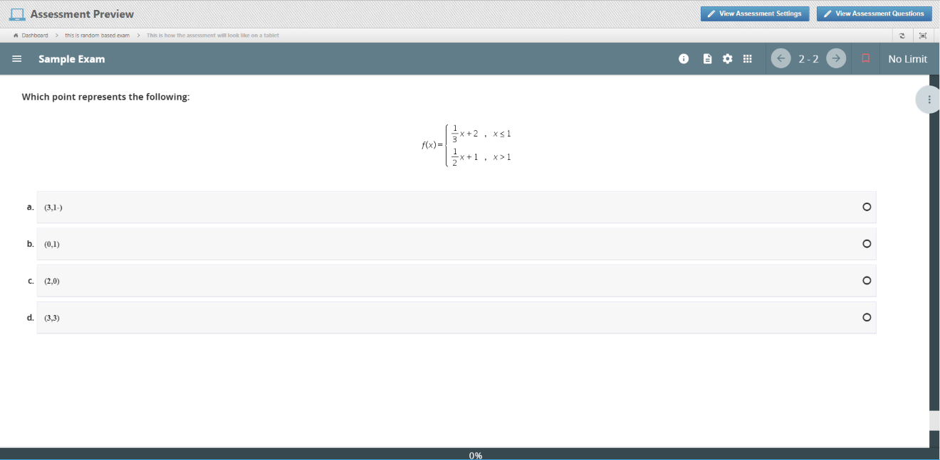 Preview An Assessment