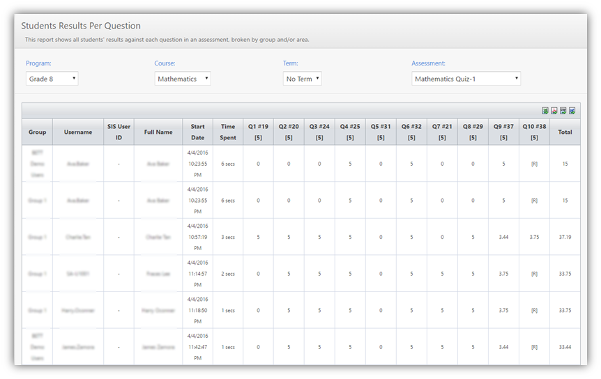 Exam Questions Marks